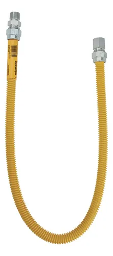 Dormont Manguera 1 2 Corrugada Para Gas 121cm Conexiones 3 4 Amarillo