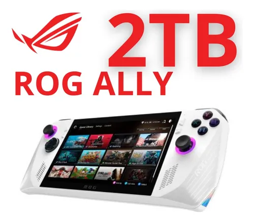 Asus Rog Ally Z1 Extreme 2tb Ssd + Steamos + Dualboot + Asus Rog Ally Z1 Extreme 2tb Ssd + Steamos + Dualboot +
