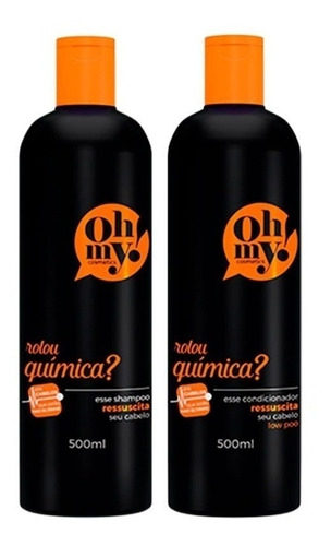 Kit Shampoo + Condicionador Oh My Rolou Química 500ml | Raip Shop Kit Shampoo + Condicionador Oh My Rolou Química 500ml | Raip Shop