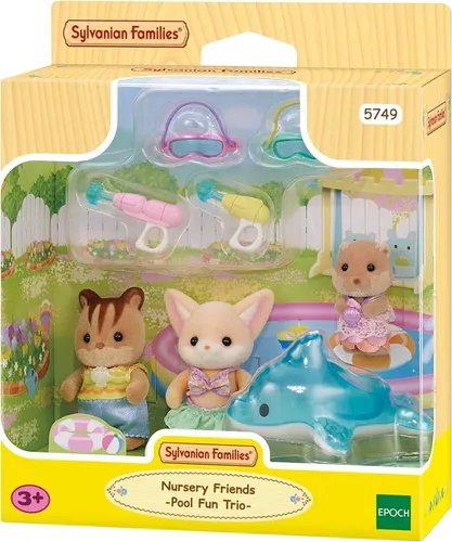 Sylvanian Families Fiesta En La Piscina Ternurines Envío Gratis