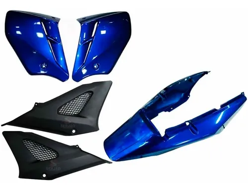 Rabeta Cbx 250 Twister Aba Tanque Tampa Lateral Preta Cores