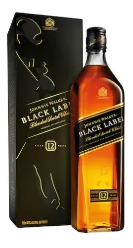 Whisky Johnnie Walker Black Label 750 Ml Cuotas Sin Interés