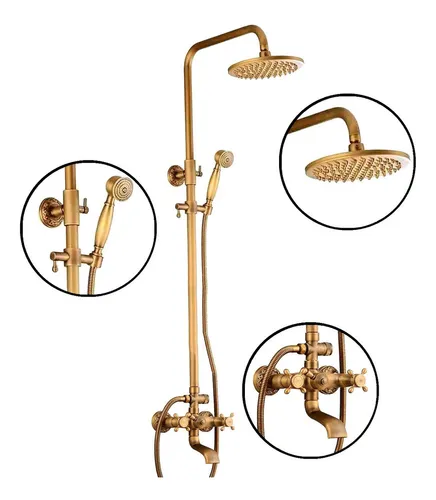 Rmt411 Regadera De Pared Con Monomando Telefono De Acero 304 | MercadoLibre