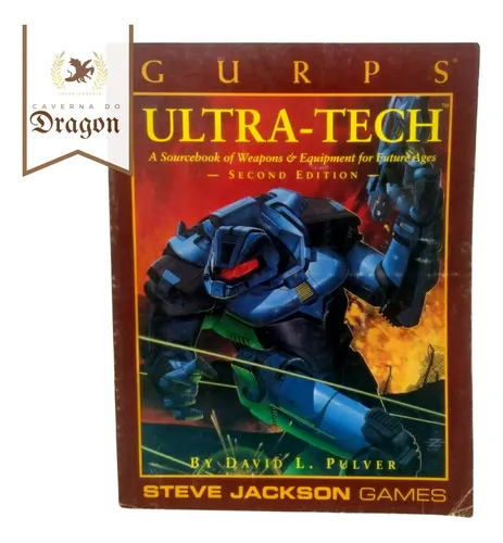 Livro De Rpg Gurps Ultra-tech (inglês) | Parcelamento sem juros Livro De Rpg Gurps Ultra-tech (inglês) | Parcelamento sem juros