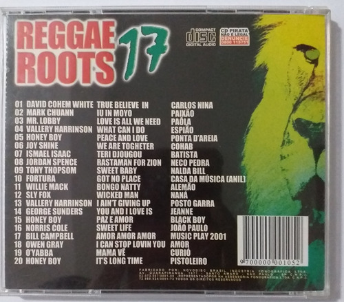 Cd Reggae Roots - Vol. 17 | Frete grátis Cd Reggae Roots - Vol. 17 | Frete grátis