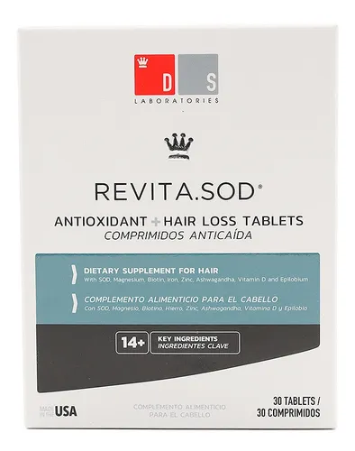 Ds Laboratories Revita Sod 30 Tabletas Envío Gratis