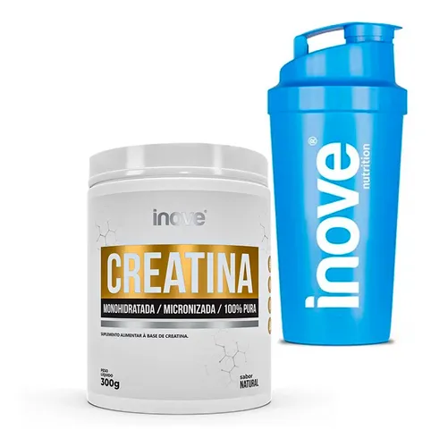 Creatina Pura 300g Inove Nutrition + Shakeira De Brinde | MercadoLivre Creatina Pura 300g Inove Nutrition + Shakeira De Brinde | MercadoLivre
