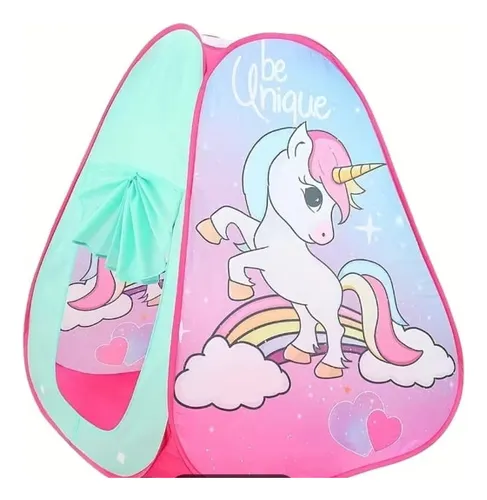 Casa De Juego Para Niños Portátil Unicornio Meses Sin Interés