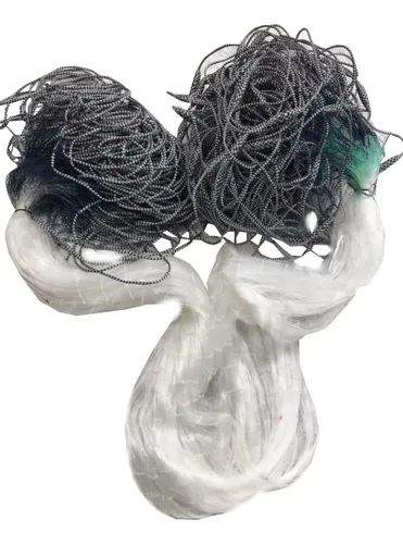 Rede Pesca Pronta Malha 14 Fio 0,35 100 Metros 2,2 De Altura ...