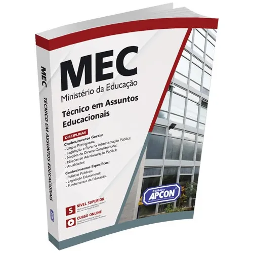 Apostila Mec 2023 - Técnico Em Assuntos Educacionais | Parcelamento sem ... Apostila Mec 2023 - Técnico Em Assuntos Educacionais | Parcelamento sem ...