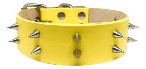 Collar Cuero Reforzado 4cm De Ancho Para Perro Collar Cuero Reforzado 4cm De Ancho Para Perro