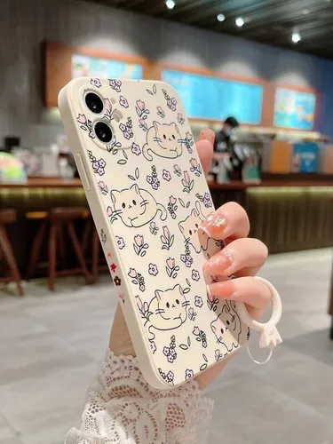 Funda Case Para iPhone Con Aro Correa Gato | Meses sin interés Funda Case Para iPhone Con Aro Correa Gato | Meses sin interés