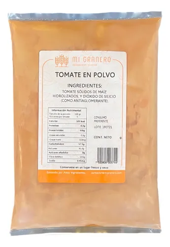 Tomate En Polvo 5 Kilogramos Tomate En Polvo 5 Kilogramos
