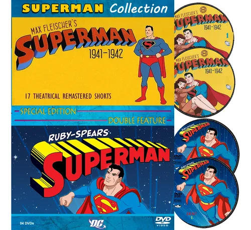 Dvd Série Superman Max Fleischer 1940 / Superman Ruby Spears | MercadoLivre