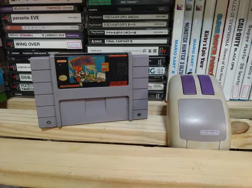 Mario Paint + Mouse Original Nintendo Mario Paint + Mouse Original Nintendo