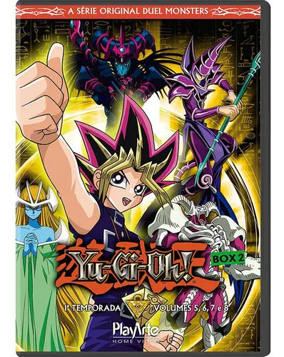 Box DVD Yu-Gi-Oh - 1 season - Box 2 - 4 Discos | MercadoLibre