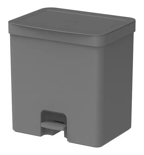 Basurero Con Pedal 20 Lts. Ou Color Gris | MercadoLibre Basurero Con Pedal 20 Lts. Ou Color Gris | MercadoLibre