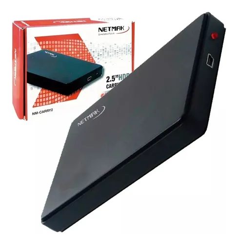 Case Externo Netmak Nm-carry2 Carry Disk 2.5'' Sata Usb 2.0 Case Externo Netmak Nm-carry2 Carry Disk 2.5'' Sata Usb 2.0
