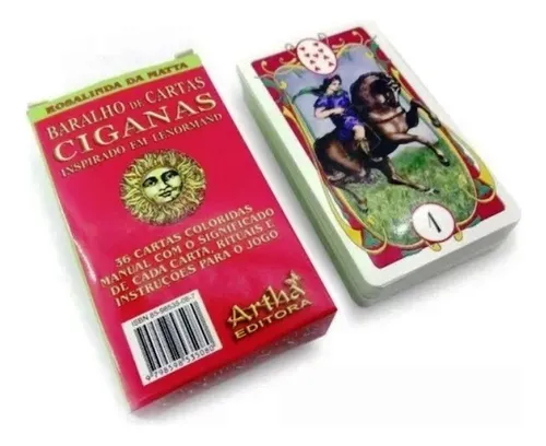Baralho Caminho Sagrado Das Cartas Ciganas 36 Cartas Manual🌷 Descubra A Verdadeira Essência Do