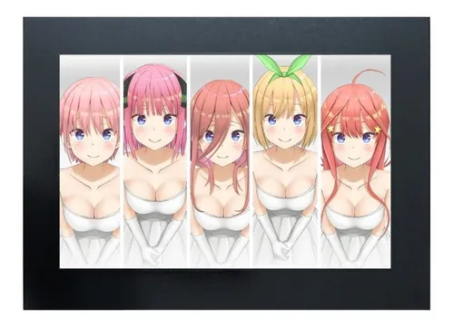 Cuadro De Las Quintillizas Nakano Go Toubun No Hanayome 51 Cuotas