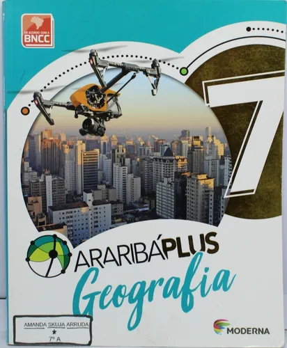 Livro Araribá Plus Geografia 7 Bncc 2020 5ª Edição Parcelamento Sem Juros