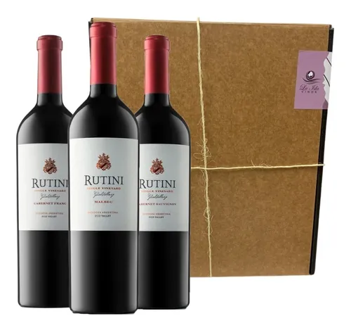 Vino Rutini Malbec + Cab Sauv + Cab Franc Gualtallary Vino Rutini Malbec + Cab Sauv + Cab Franc Gualtallary