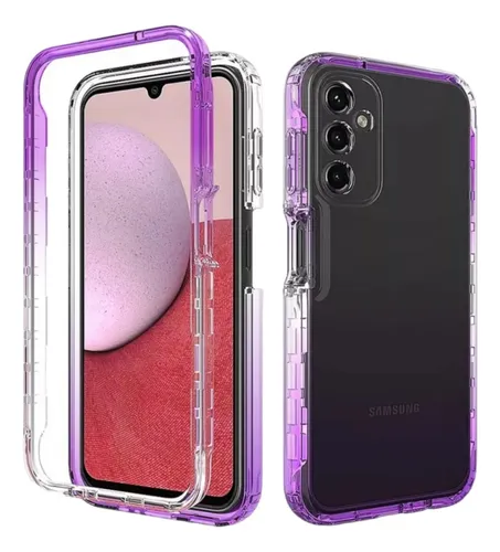 Funda Protector Uso Rudo Clear 360° Para Samsung A14 5g Meses Sin Interés
