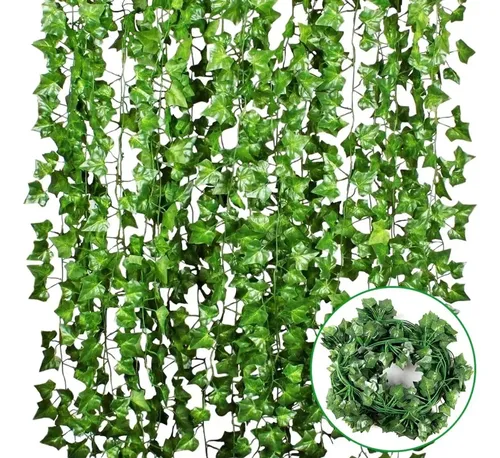 Trepadeira Hera Artificial Realista Com 48 Metros 24 Peças! | MercadoLivre