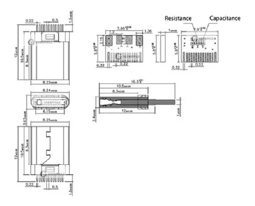 comprar Ficha Conector Usb Tipo C Macho Con Capuchon comprar Ficha Conector Usb Tipo C Macho Con Capuchon