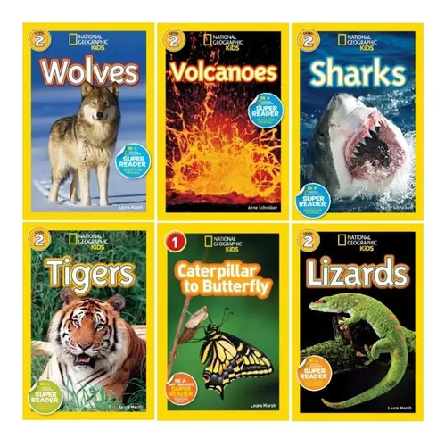 Libro: Set De 6 Libros National Geographic Kids Readers (nac | Cuotas ...