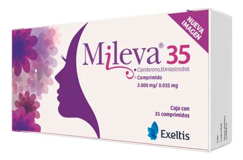 Mileva 35 2 Mg/0.035 Mg Caja C/21 Comprimidos | Meses sin interés
