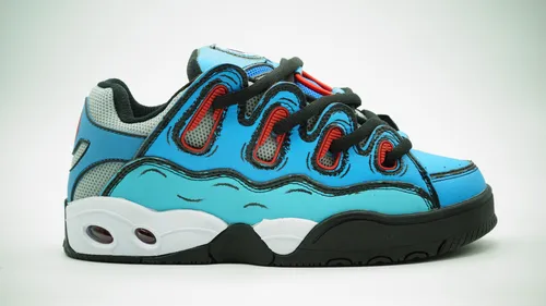 Tenis Osiris D3 Og Blue Blue Cartoon | Envío gratis