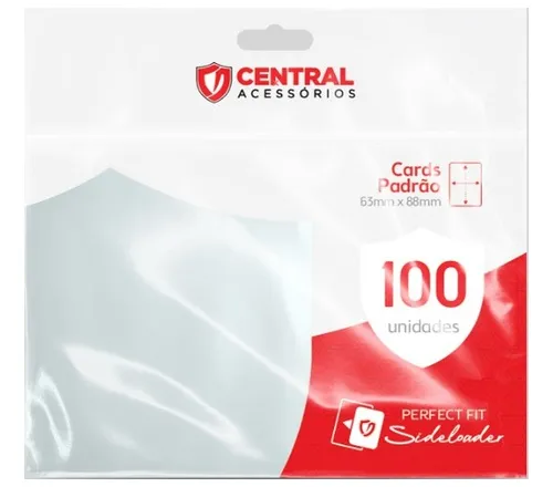 Central Shield Perfect Size Fit 100 Sleeves P/ Magic Pokemon | MercadoLivre Central Shield Perfect Size Fit 100 Sleeves P/ Magic Pokemon | MercadoLivre