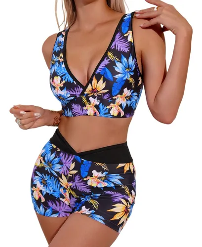 Traje De Baño Dama 2 Piezas Bikini Bañador Sexy Para Mujer Meses Sin