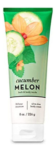 Bath Body Works Ultra Shea Cream Pepino Melon 8 Oz Envío Gratis