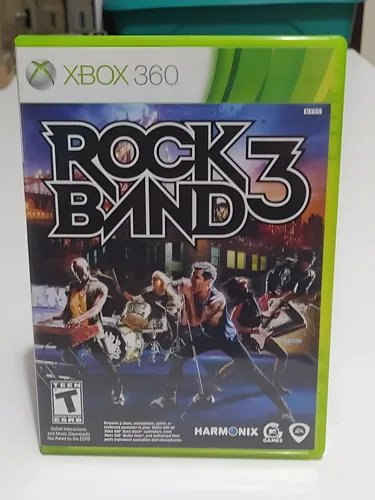 Rock Band 3 - Original Para Xbox 360 | Parcelamento sem juros