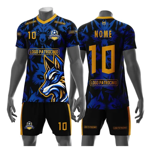20 Uniformes De Futebol 100% Personalizados 20 Uniformes De Futebol 100% Personalizados
