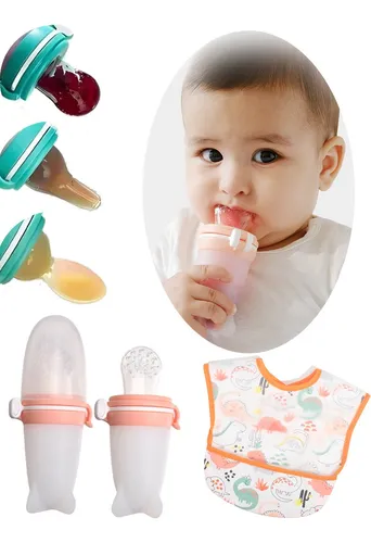 Chupón Alimentador Fruta Y Biberón Cuchara Para Papilla | MercadoLibre Chupón Alimentador Fruta Y Biberón Cuchara Para Papilla | MercadoLibre