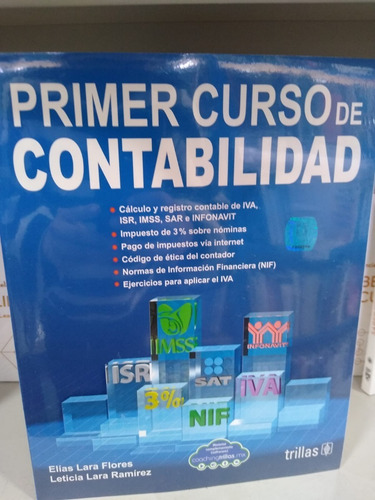 Primer Curso De Contabilidad / 31 Ed./ Lara Flores, Elias | LIBRERÍA ... Primer Curso De Contabilidad / 31 Ed./ Lara Flores, Elias | LIBRERÍA ...