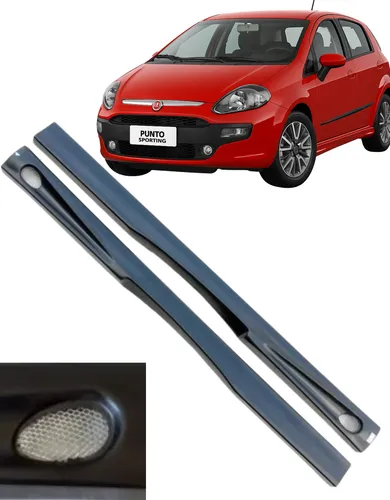 Spoiler Lateral Fiat Punto T- Jet Turbo 2008/2017 C/ Tela 4 Portas ...