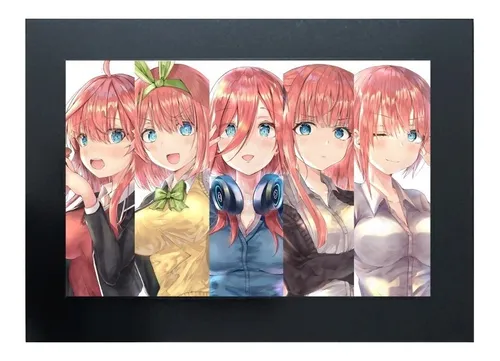 Cuadro De Las Quintillizas Nakano Go Toubun No Hanayome 49 Meses