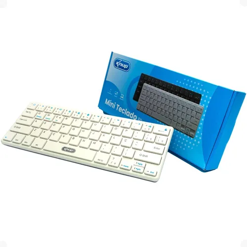 Mini Teclado Sem Fio Bluetooth Super Macio Knup | MercadoLivre Mini Teclado Sem Fio Bluetooth Super Macio Knup | MercadoLivre