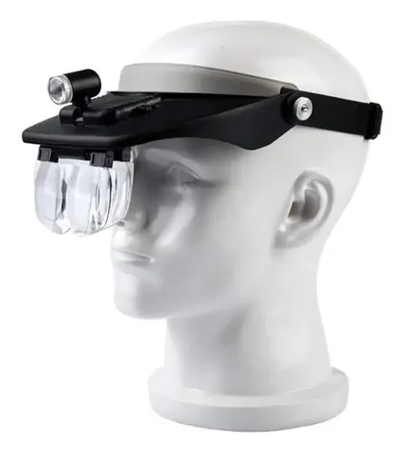 Lentes Con Zoom Lupa Luz Led Profsional Ajustable | Cuotas sin interés