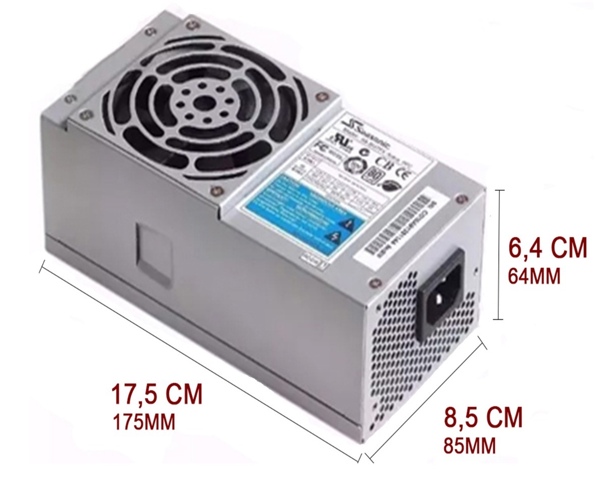 Fonte Slim Seasonic Ss-300 Tfx Pfc 80-plus 300w + Garantia ...