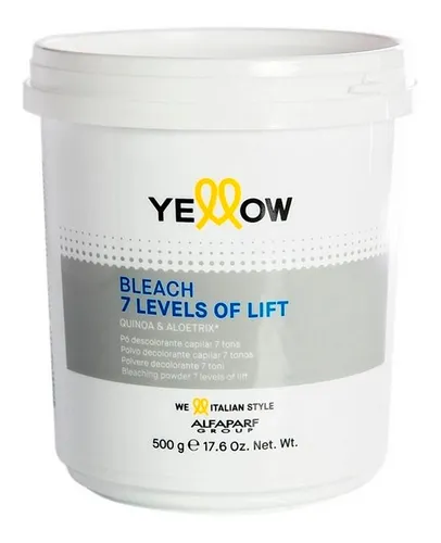 Yellow Bleach 7 Levels Of Lift 500g | Parcelamento sem juros Yellow Bleach 7 Levels Of Lift 500g | Parcelamento sem juros