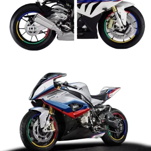 Cintas Reflejantes Bicolor Sticker Rines Moto, Bici O Auto | Meses sin ... Cintas Reflejantes Bicolor Sticker Rines Moto, Bici O Auto | Meses sin ...