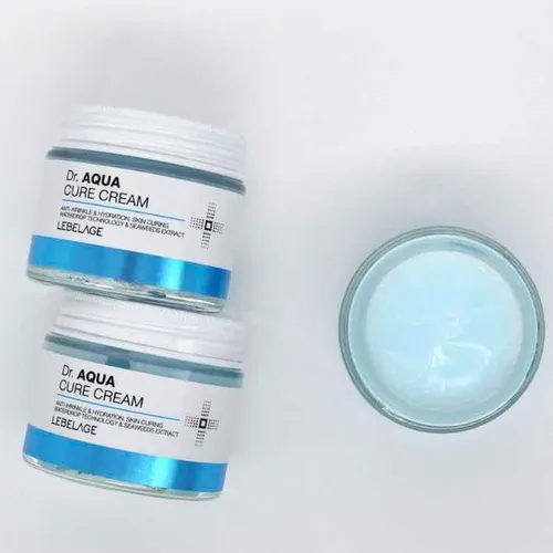 Crema Facial Coreana Dr Aqua Cure Humecta Y Hidrata 4pz Meses Sin