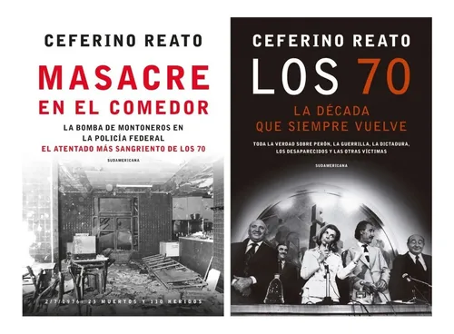 Masacre Comedor Los 70 Reato Sudamericana 2 Libros Cuotas Sin Interés