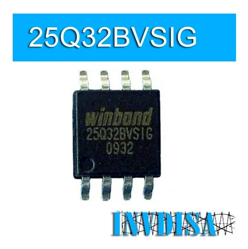 Integrado Bios Winbond W25q32bvsig 25q32bvsig - Programado | MercadoLibre