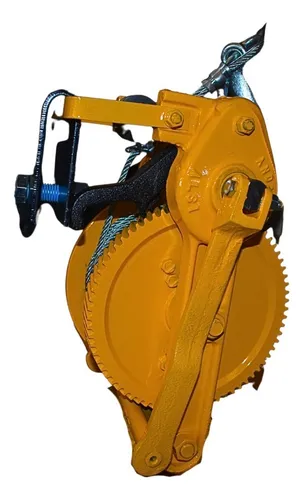 Malacate Manual Para Hamacas De 500kg Con 100m De Cable | Meses sin interés